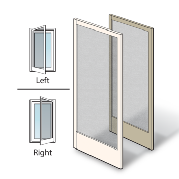 Hinged Insect Screen - Andersen Patio Doors