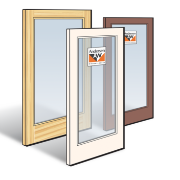Panels - Andersen Frenchwood Hinged Patio Doors