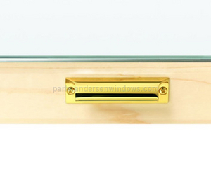 Bright Brass Sash Hand Lift 1643043 - Andersen Windows & Patio Doors