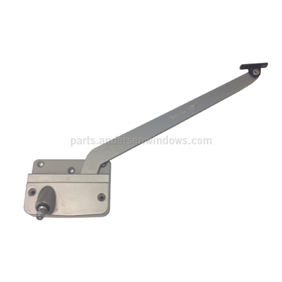 Silver Satin Right Hand Straight Arm Operator | Andersen Windows ...
