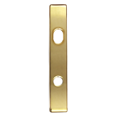 Bright Brass Anvers Plate | Hinged Patio Doors Escutcheon Plates ...
