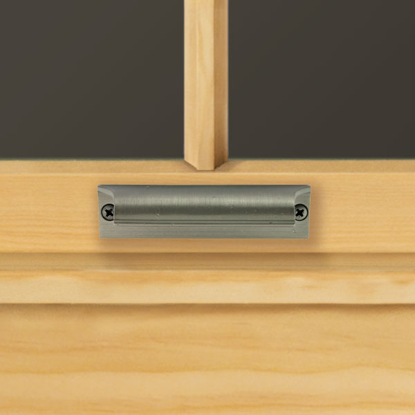 Distressed Nickel Sash Hand Lift 1600405 - Andersen Windows & Patio Doors